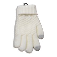 Whiteleopard Women's Warm Lined Winter Mittens in Wool Knit - Adult ...
