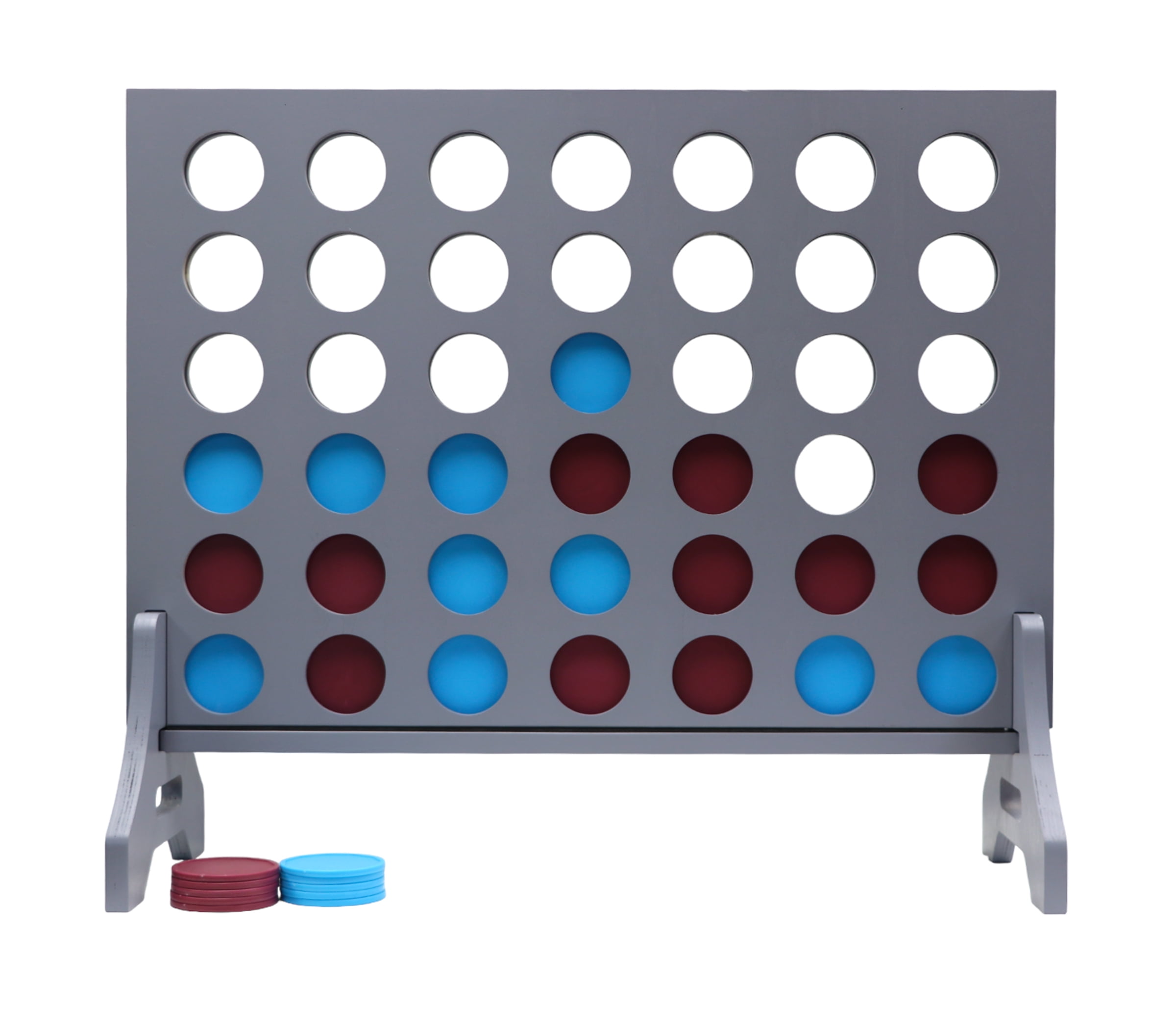 Tailgating Pros Premium Giant Four in a Row with Carrying Case - Jumbo ...
