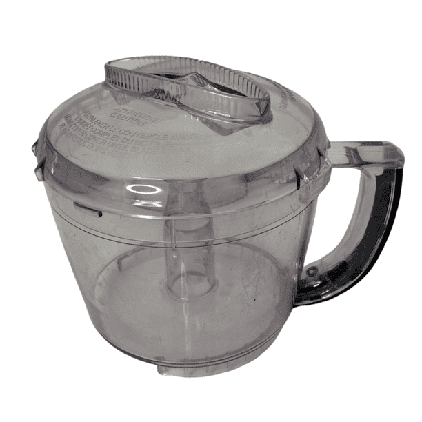 Cuisinart ECH-4GM, ECH-4SV Food Processor Work Bowl & Work Bowl Lid ...