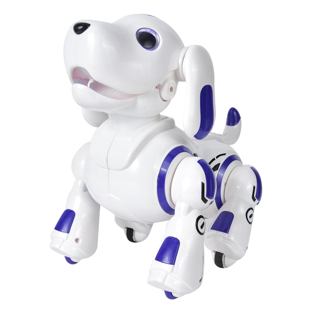 Perro robot, juguete electrónico inteligente con sensor táctil para ...