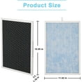 MSA3 Replacement Filter for 3-in-1 Air Purifier, H13 Hepa, Activated ...