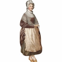 H25948 Abigail Adams First Lady Wife Cardboard Cutout Standee Standup ...