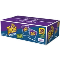Takis Blue Heat Mini 25 pc / 1.23 oz Bite Size Multipack, Hot Chili ...