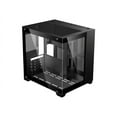 DIYPC DIY-CUBE01-BK USB3.0 Black Gaming Computer Case, Micro ATX, Dual ...