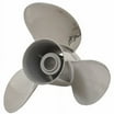 Solas 9553-145-15 Rubex HR4 Stainless Steel 4-Blade Boat Propeller - RH ...