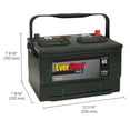 Free Shipping! EverStart Plus Lead Acid Automotive Battery, Group Size ...