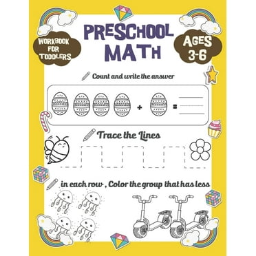 Math Activity Lesson Plan: Number Tracing - Math Activity Book : Learn ...