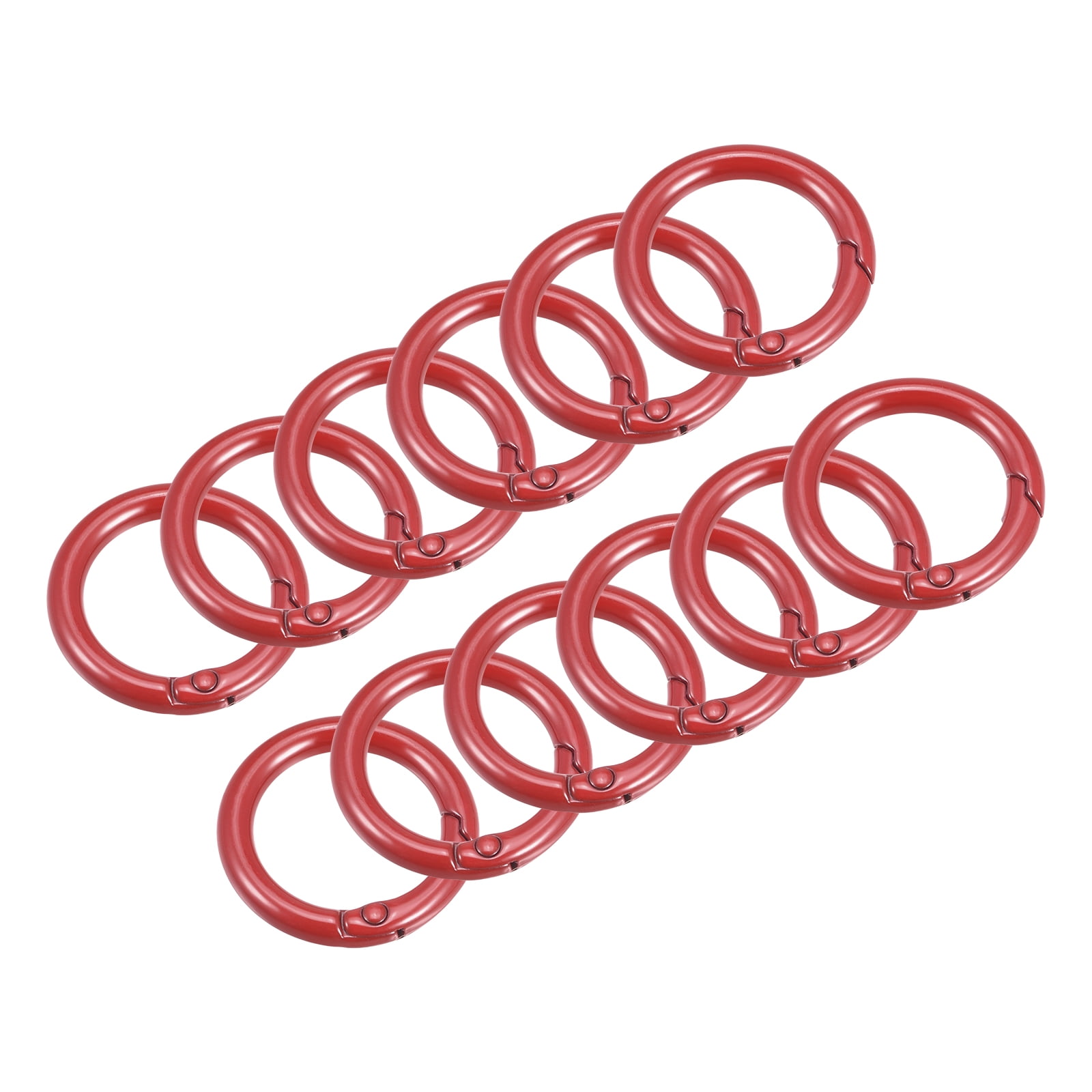Uxcell Round Spring O Rings, 27mm/ 1.06" Trigger Buckle Snap, Carbon ...