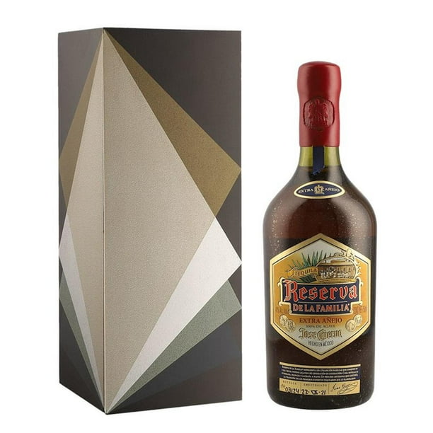 Pack de 6 Tequila Jose Cuervo Rva. De Fam. E Añejo 750 ml Jose Cuervo ...