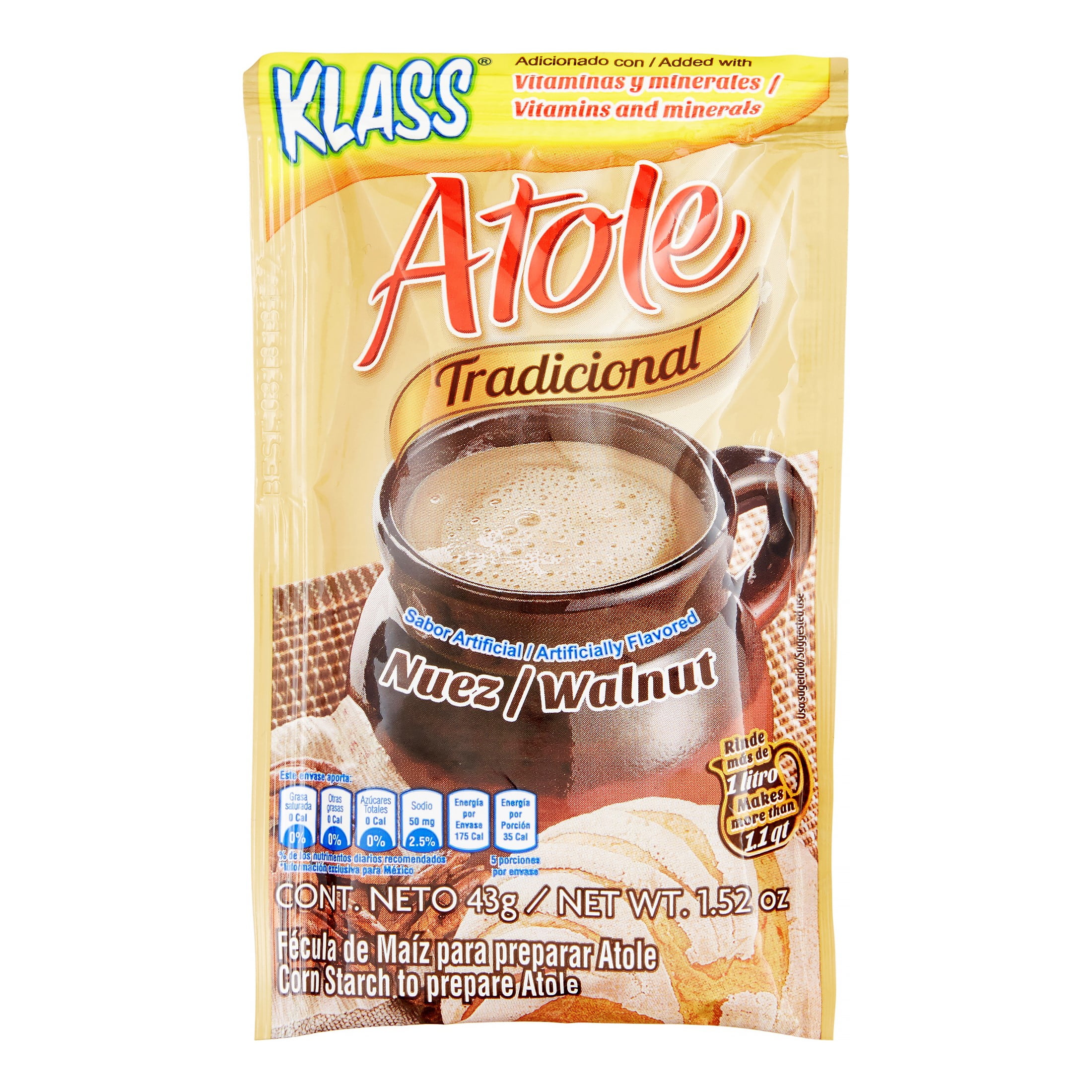 Klass Atole, Walnut, 3 Fl Oz - Walmart.com