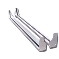 Black Horse Offroad RUN102SS Silver Running Board - Walmart.com