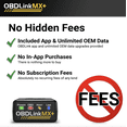 OBDLink MX+ OBD2 Bluetooth Scanner for iPhone, Android, and Windows ...