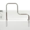 FSA/HSA Eligible, Vaunn Medical Bathtub Handle Grab Bar and Safety Rails for Seniors, Height ...