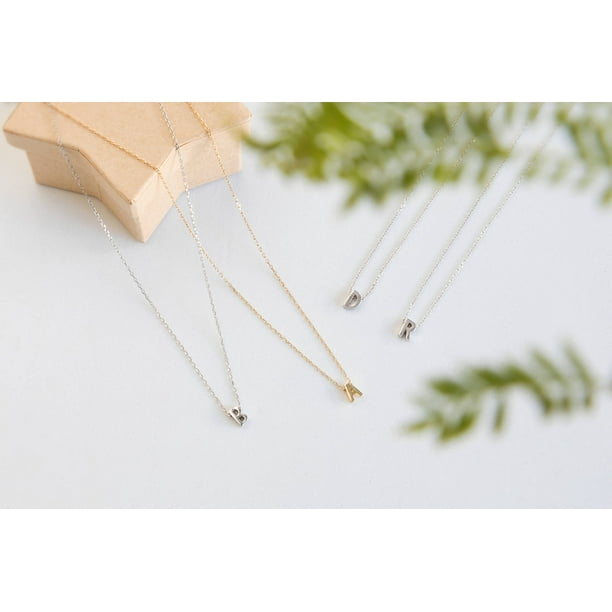 Collar de cadena de clavícula con letras de personalidad Joker simple ...