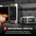 Cobra CPI1500W 1500W Continuous 3000W Surge Power Inverter with LCD for ...