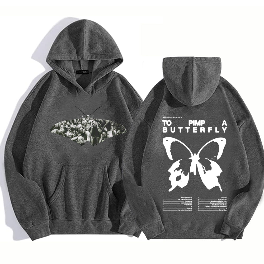 Rapper Kendrick Lamar To Pimp A Butterfly Graphic Hoodie Men Women Hip ...