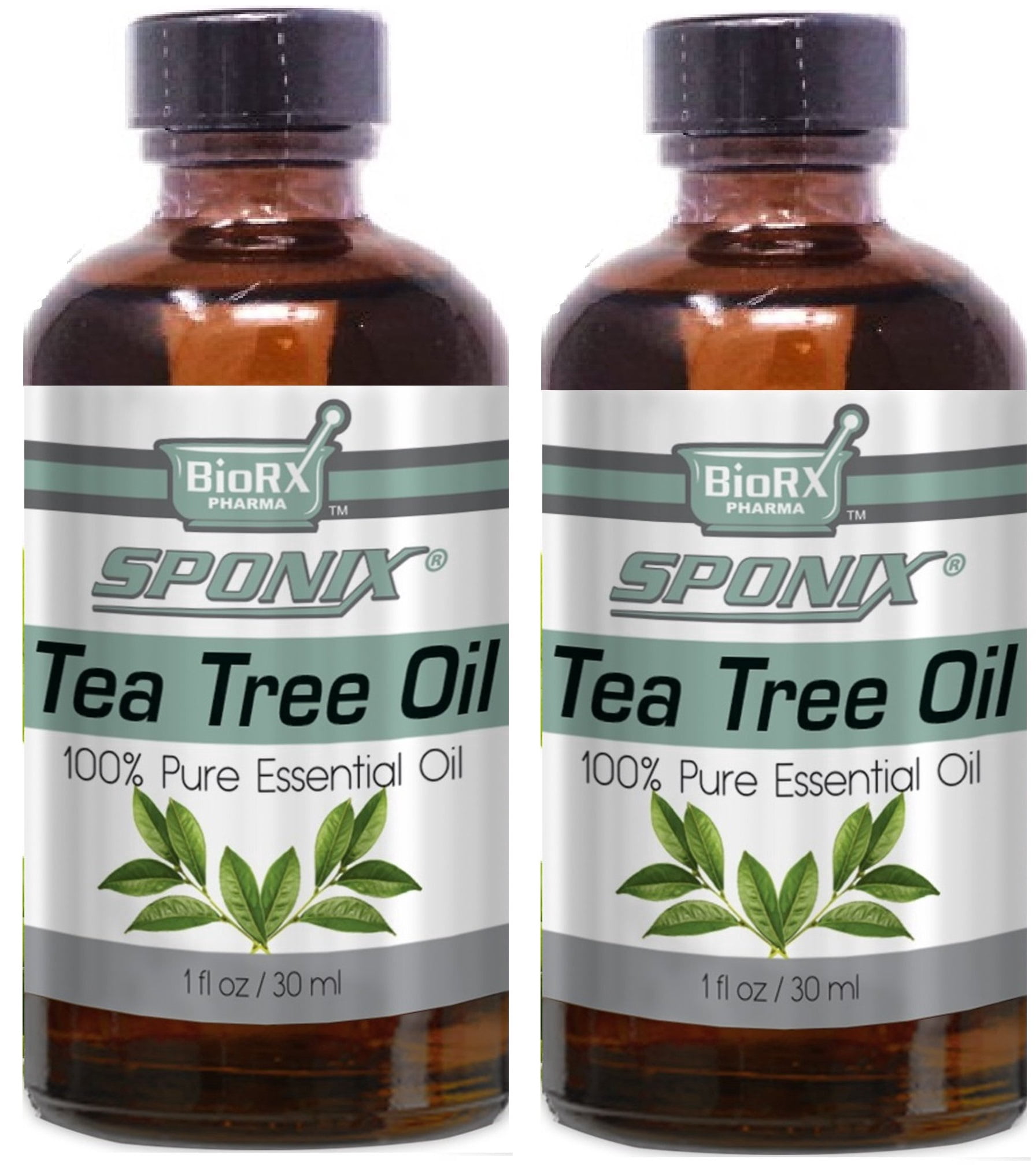 Tea Tree Essential Oil 1 fl oz / 30 ml (Pack of 2) for Aromatherapy ...