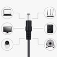 Essential Power Cable DC5.5x2.1mm Male to Male Cord Supports up to 3A ...
