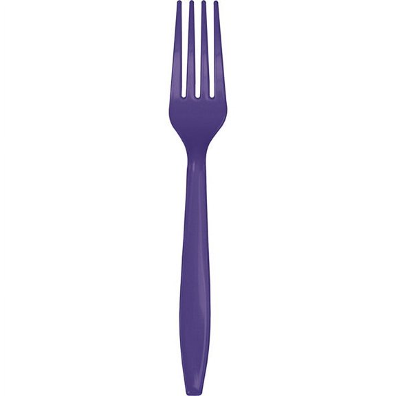 288 Count Bulk Pack Burgundy Plastic Forks - Walmart.com