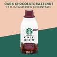 Starbucks Dark Chocolate Hazelnut Naturally Flavored, Bottled Cold Brew ...