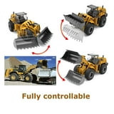 Dollar Deal Professional 11 Channel Bulldozer Toy for Kids and Adults ...