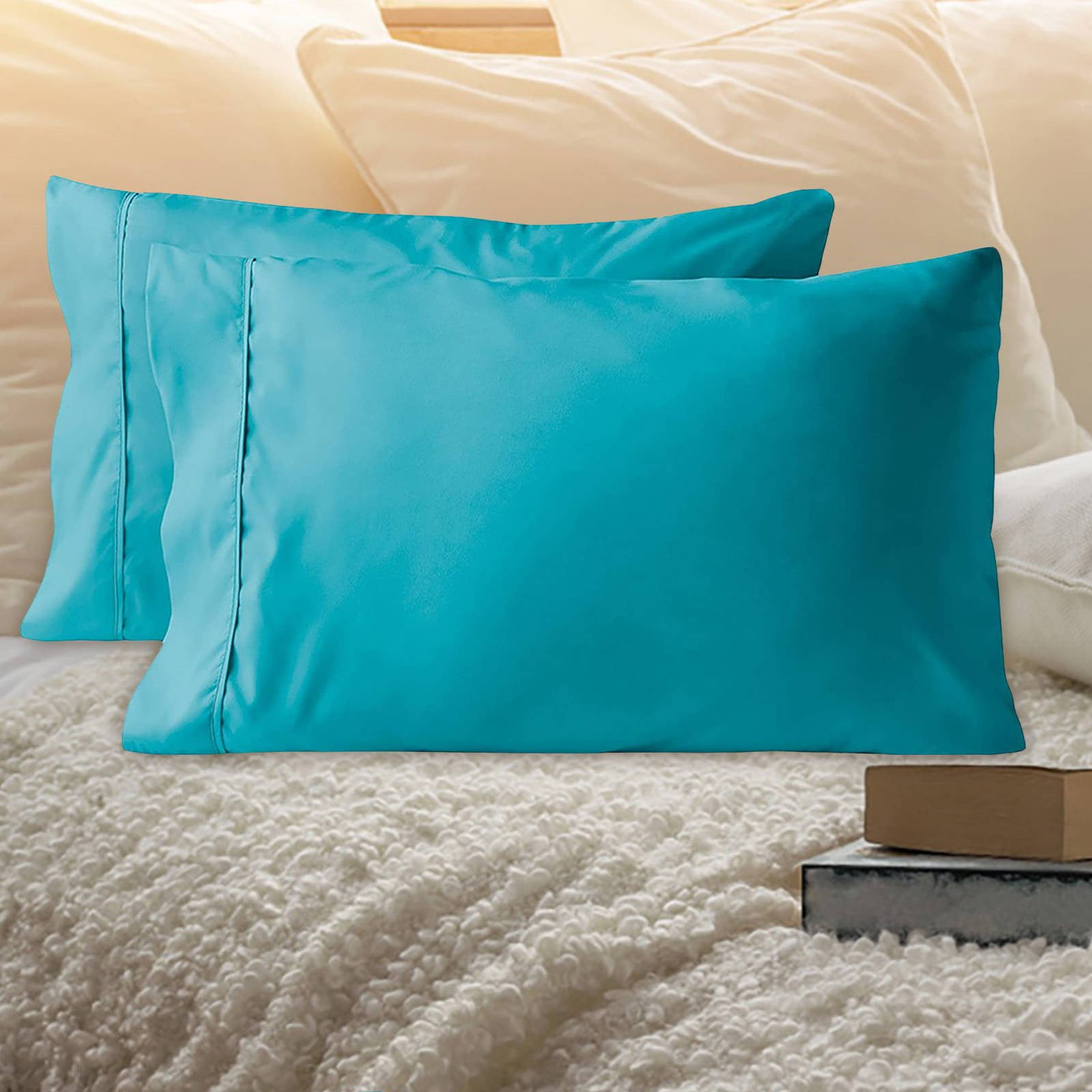 Click here for Uhgeax Set Of 2 Ultra Soft Pillowcases With Envelo... prices