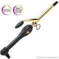 Gold 'N Hot Professional 1/2" 24K Gold Curling Iron, Black - Walmart.com