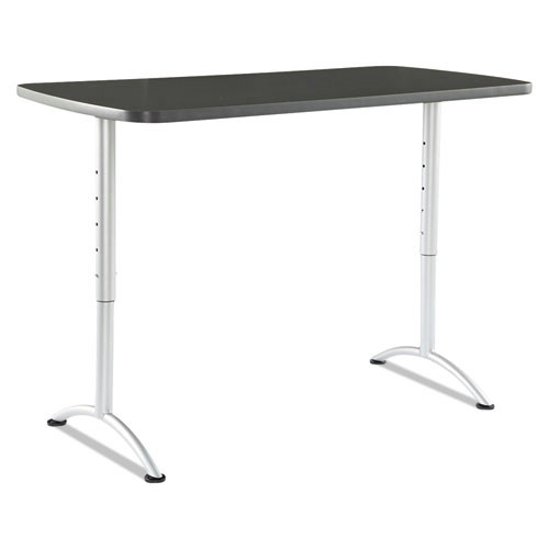 ARC 60 in. x 30 in. x 30 - 42 in. Rectangular Adjustable Height Table ...