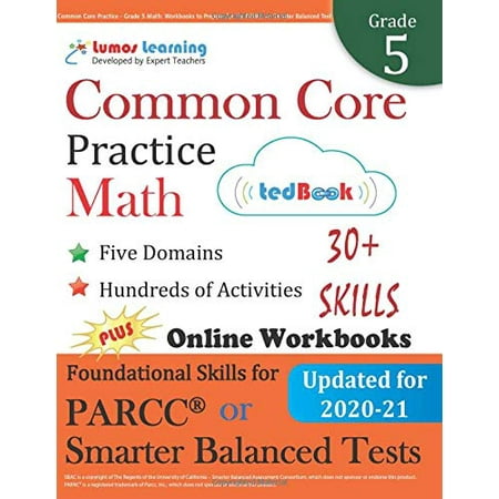 Common Core Practice - Grade 5 Math: Workbooks to Prepare for the PARCC ...