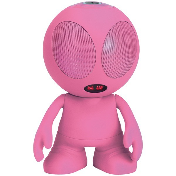 Superasonic Bluetooth Alien Portable Speaker, Pink - Walmart.com