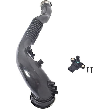 Intercooler Pipe Hose Supercharged Intake Pipe with Sensor 13717604033 ...