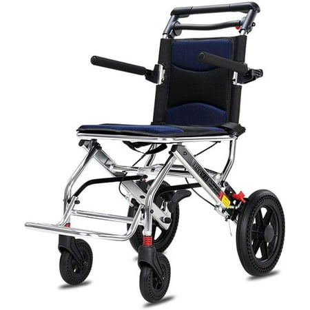 Lightweight, Compact, Folding Wheelchair with Assistance Brake ...