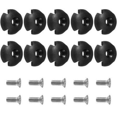 fastboy 10 Pieces Deck Line Guide Slotted Round Outfitting Kayak Canoe ...