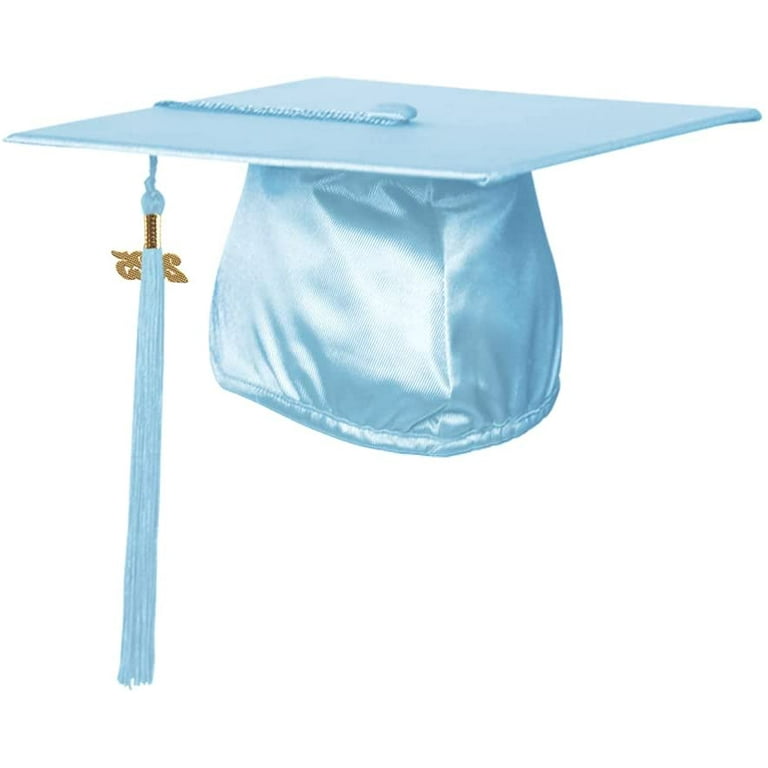 Light Blue Graduation Cap