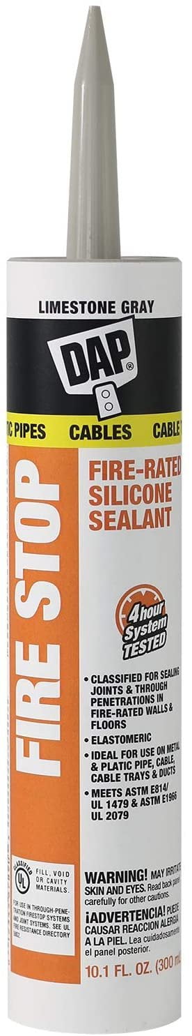 Dap 18806 Fire Stop Sealant, 10.1-Ounce - Walmart.com