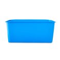 Pen+Gear Plastic Cubby Bin, Small Desktop Organizer, Cobalt Blue ...
