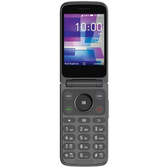 Total by Verizon TCL Flip 3, 16GB, Gray - Prepaid Feature Phone [Locked ...