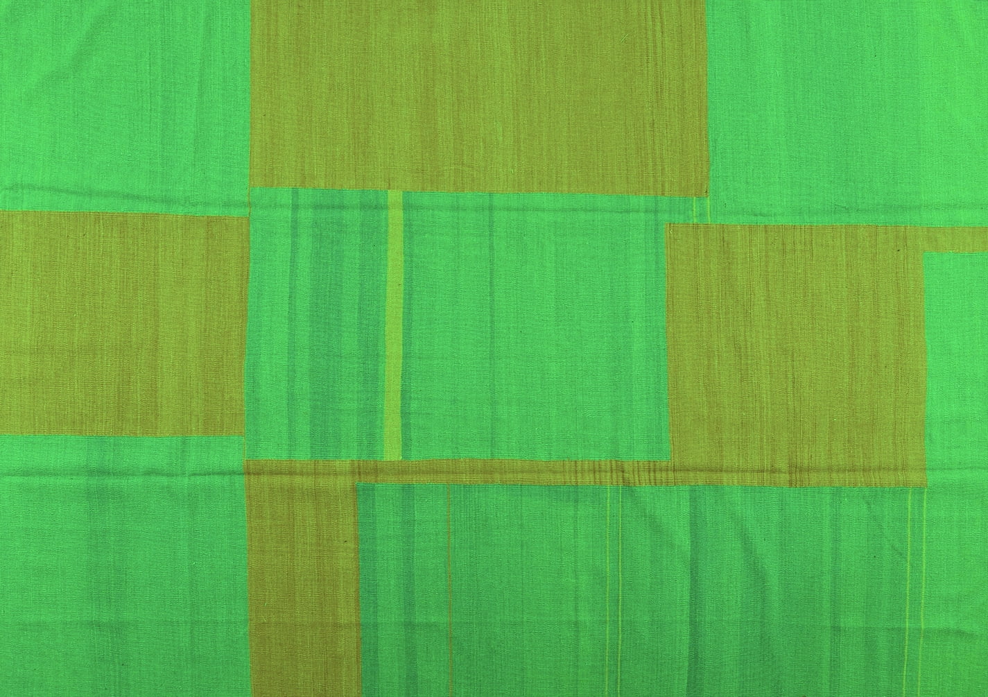 Ahgly Company Indoor Rectangle Abstract Green Contemporary Area Rugs, 8 ...