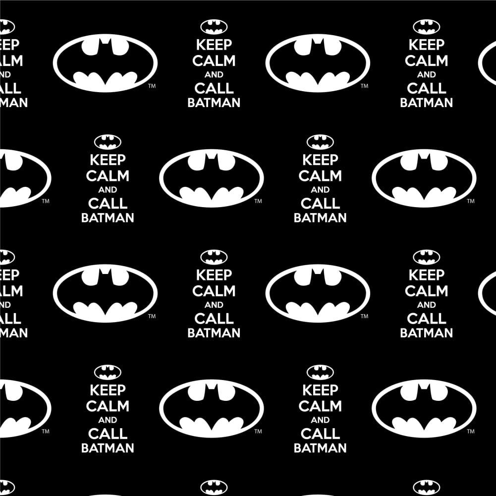 Batman Keep Calm and Call Premium Roll Gift Wrap Wrapping Paper ...