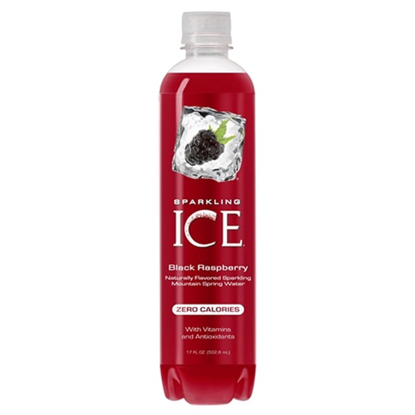 Sparkling Ice Black Raspberry 17 oz Plastic Bottles - Pack of 12 - Walmart.com - Walmart.com