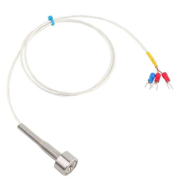 PT100 Magnetic Temperature Sensor Waterproof Adsorption Thermistor -60 ...