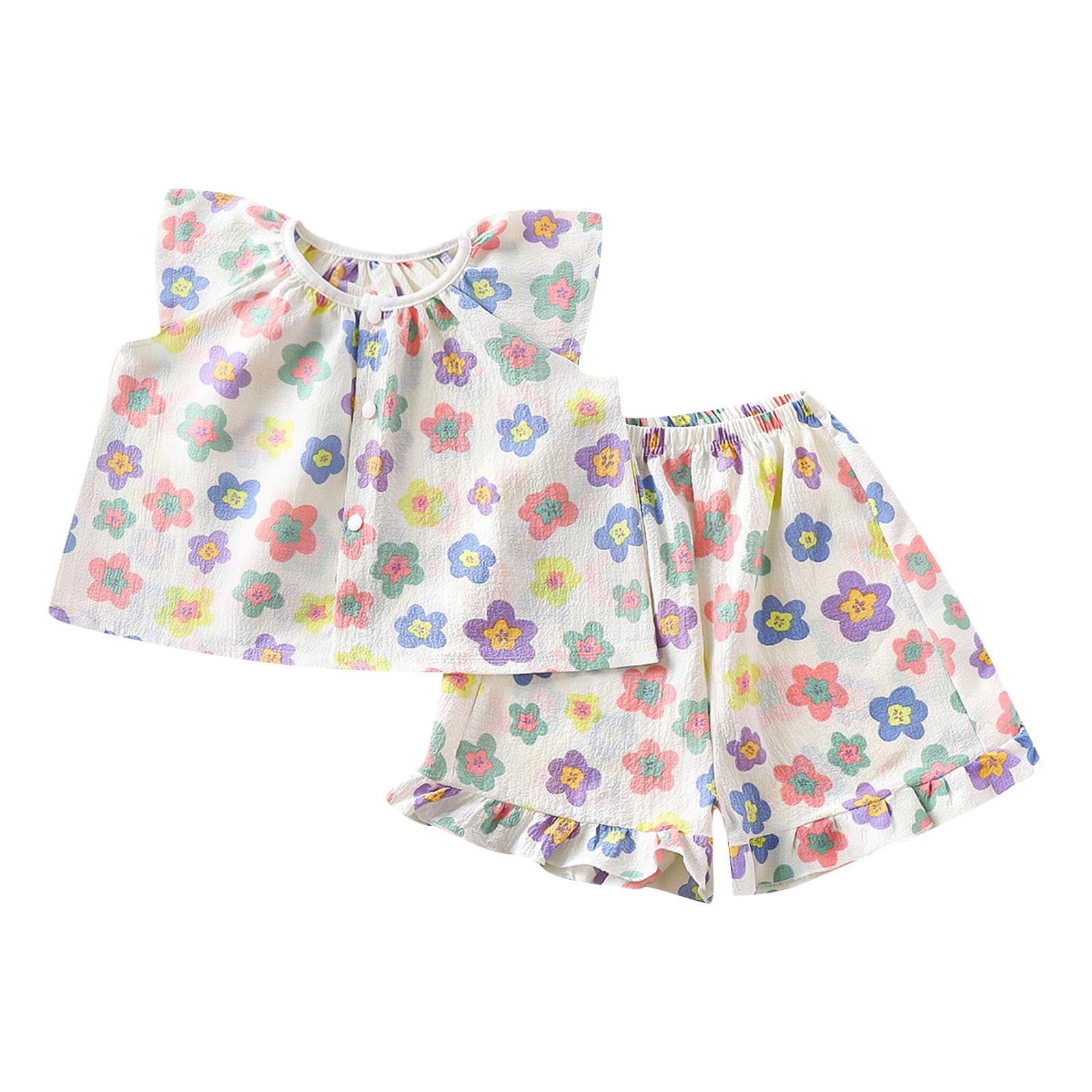 Click here for Voaveke Girls Pajamas girls Summer Outfits toddler... prices