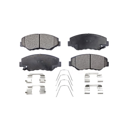 Front Semi-Metallic Disc Brake Pads PPF-D914 For Honda Accord Civic CR ...