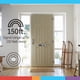 GE Wireless Doorbell Kit, 2 Chime Melodies, 1 Receiver, 1 Push Buttons ...