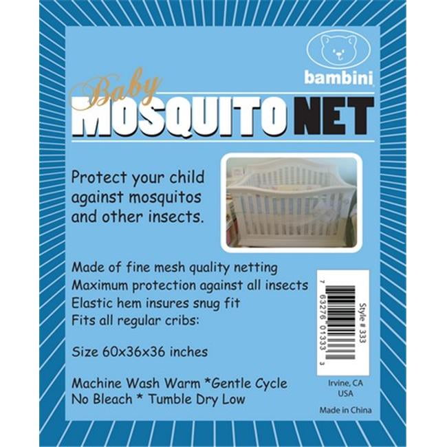 Click here for Bambini 333 Mesh Crib Mosquito Net One Size prices