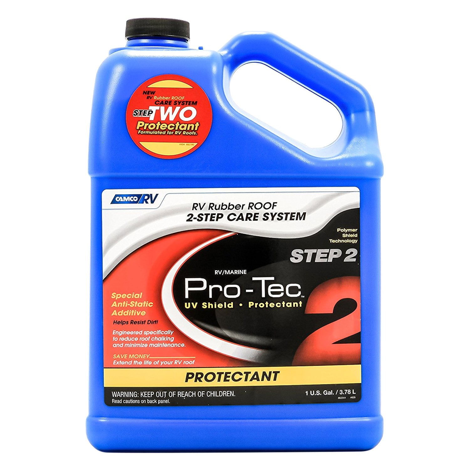 Camco 41448 Pro Tec 1 Gal Rubber Roof Protectant