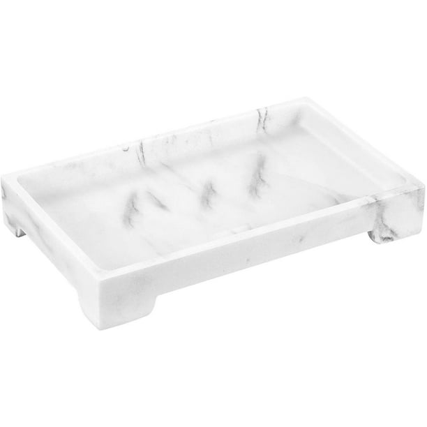 IGUOHAO Vanity Tray, Bathroom Tray Toilet Tank Storage Tray, Resin ...