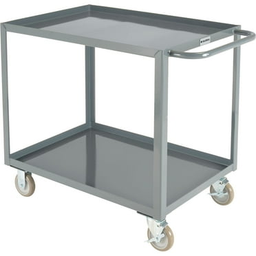 Global Industrial 800456 Steel Utility Cart with 3 Shelves, 1200 lbs ...