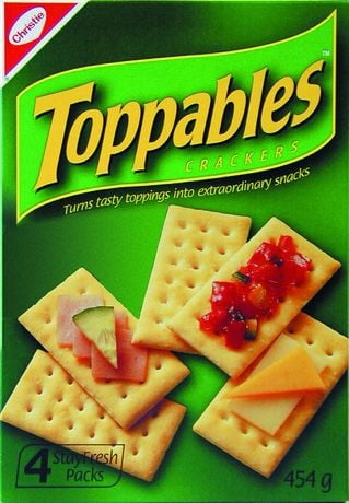 Christie Toppables Crackers 454g/16oz Box, {Imported from Canada ...