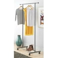 Whitmor Expandable Rolling Garment Rack - Walmart.com